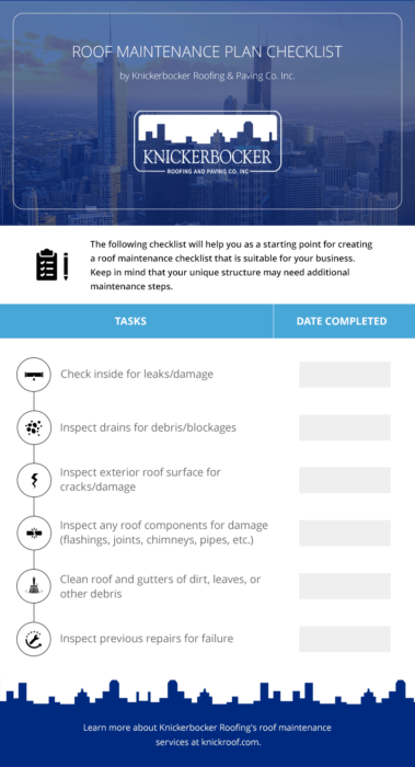 Guide to Roof Maintenance - Knickerbocker Roofing & Paving Co. Inc